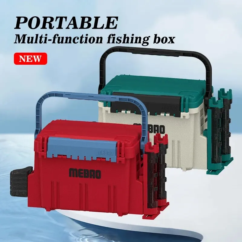 Fishing-Tackle-Box-Big-Fishing-Tool-Box-Multifunction-Stand-Rod-Holder ...