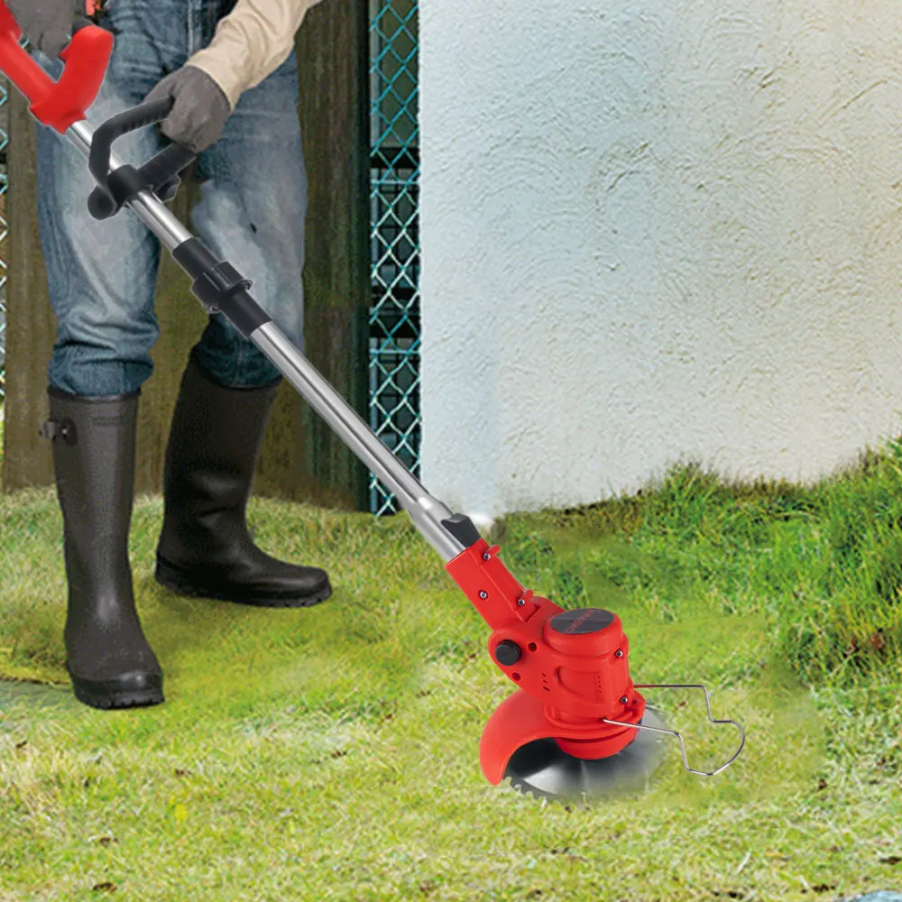 RUMOCOVO® 2pcs batterie tondeuse à gazon électrique 2500W 20000 trmin tondeuse à gazon pliable ...