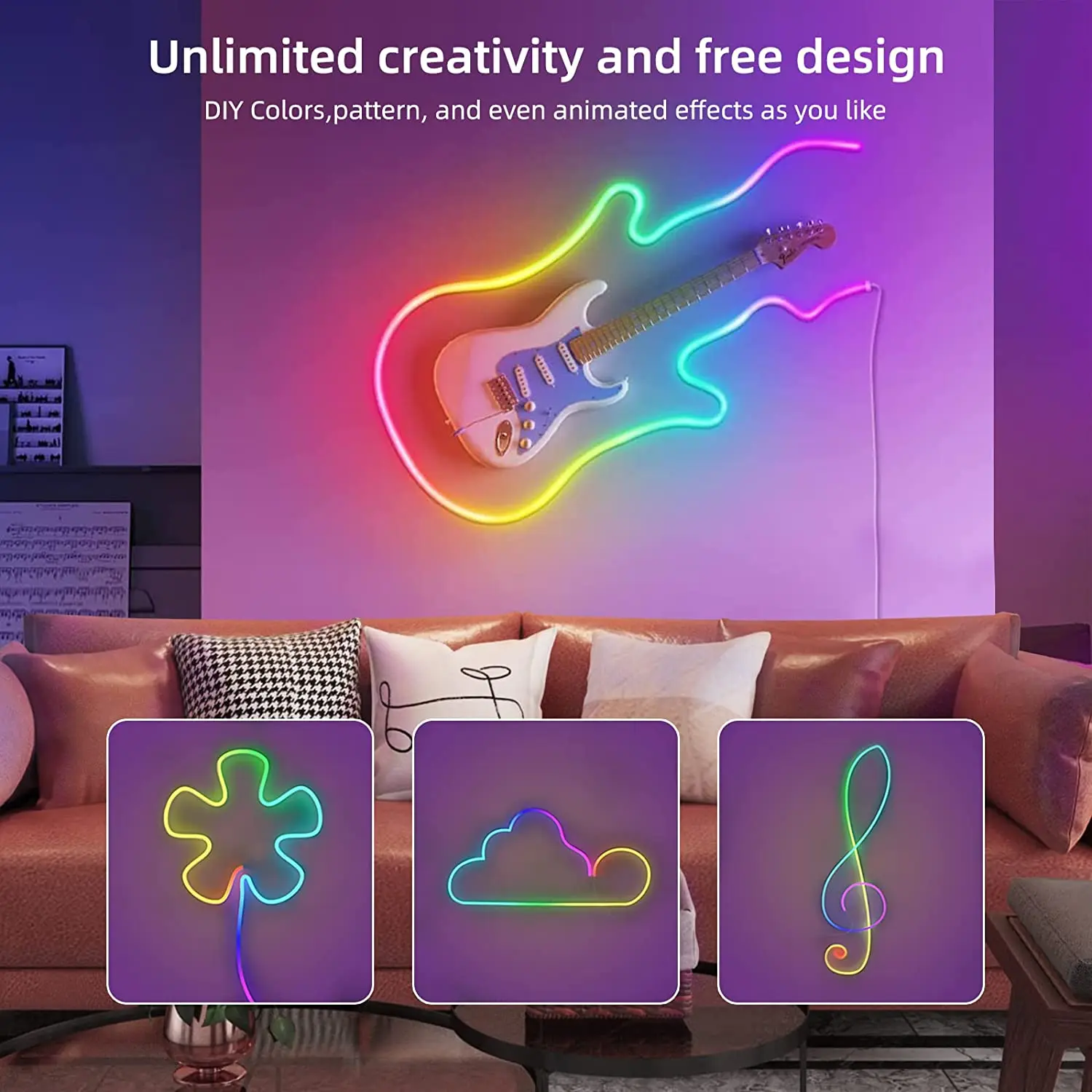 Creative Room Ideas Neon Colors