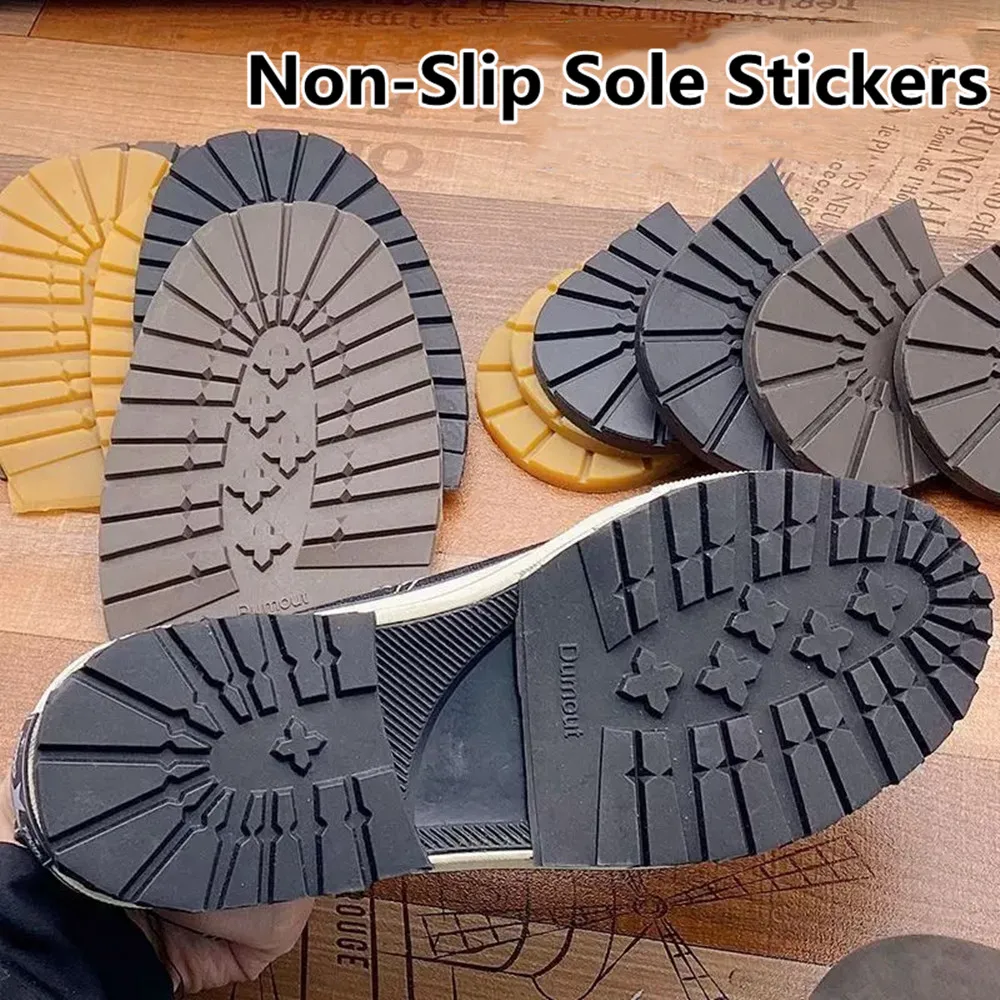 Non-Slip Wear-resistant Sole For Shoe Thicken Rubber Shoe Soles Men ...