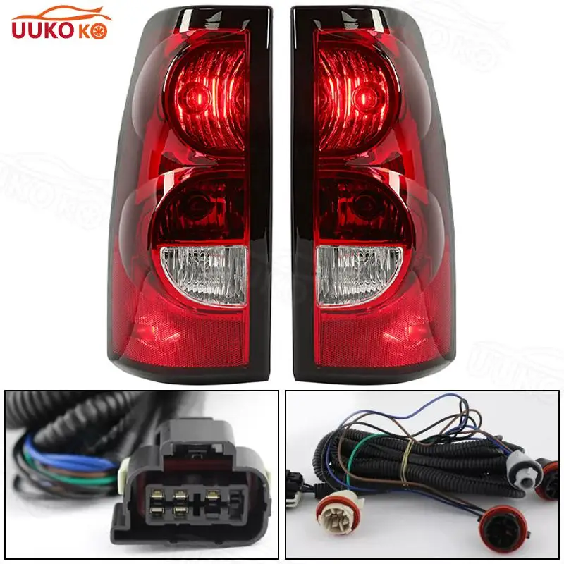 Fit for Silverado 2003 2004 2005 2006 Auto Parts Car Rear Tail Light ...