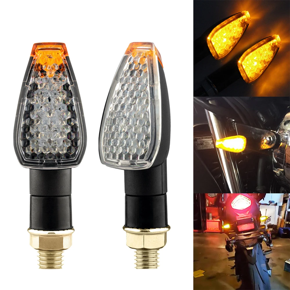 Universal-LED-Motocicleta-Turn-Signal-Light-IP68-Imperme-vel-Amber ...