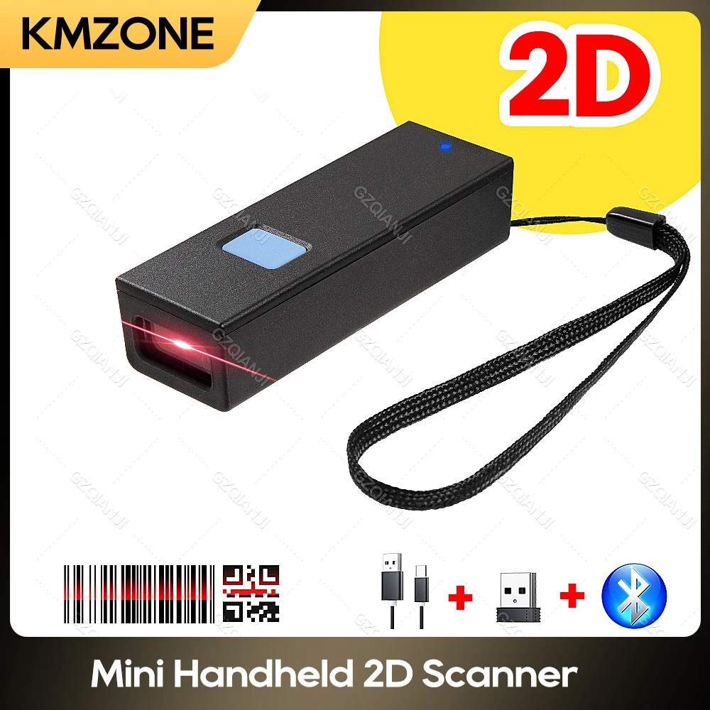 Mini-Barcode-Scanner-Bluetooth-1D-2D-Portable-QR-Image-PDF417-Data ...
