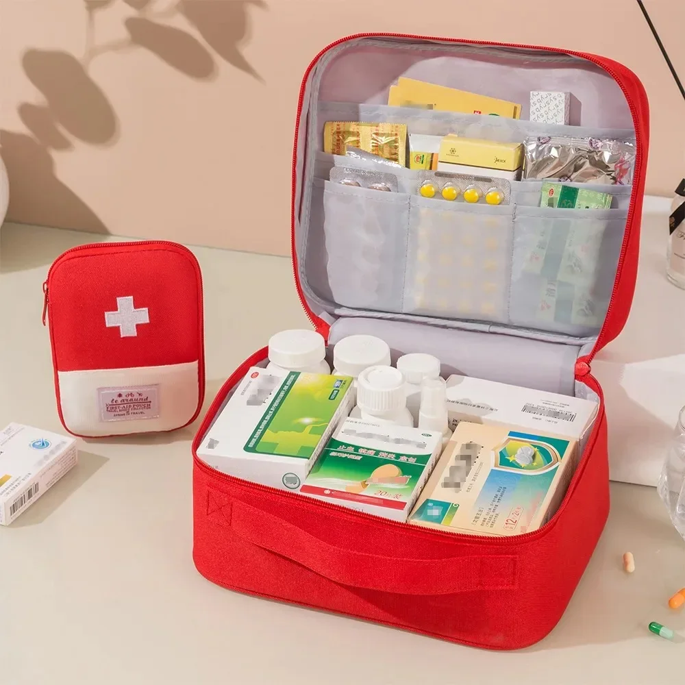 Emergency First Aid Kit Organizer in 3pcs – Compact Medical Storage ...