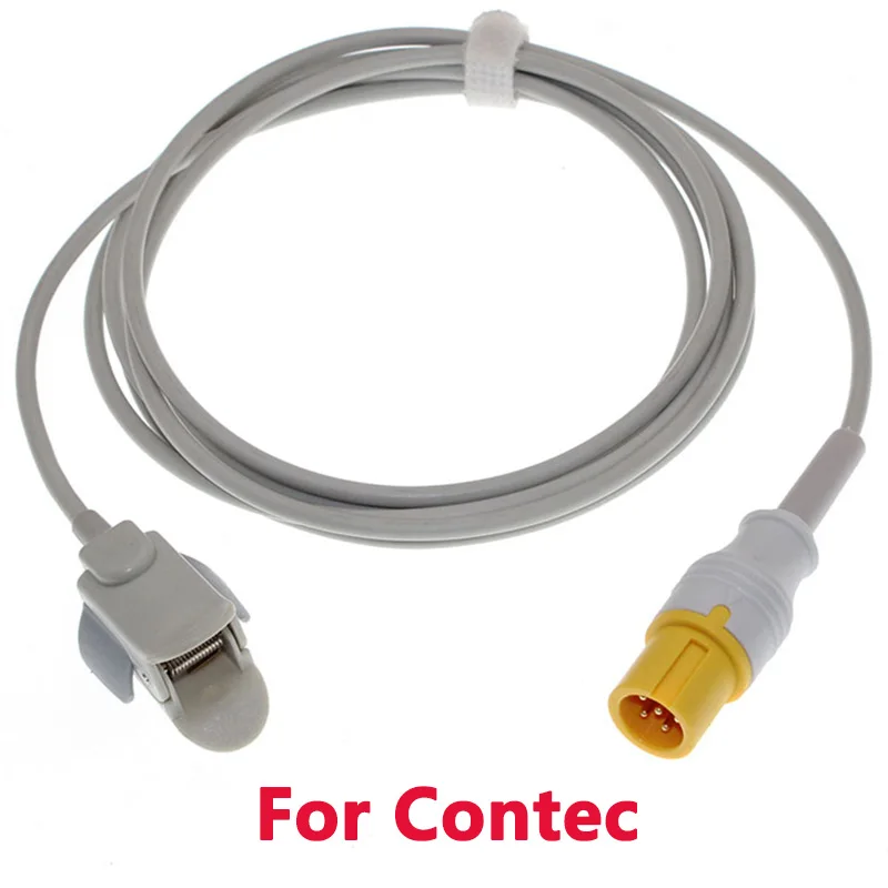 Compatible-Contec-Patient-monitor-Reusable-SpO2-Sensor-6pin-Blood ...
