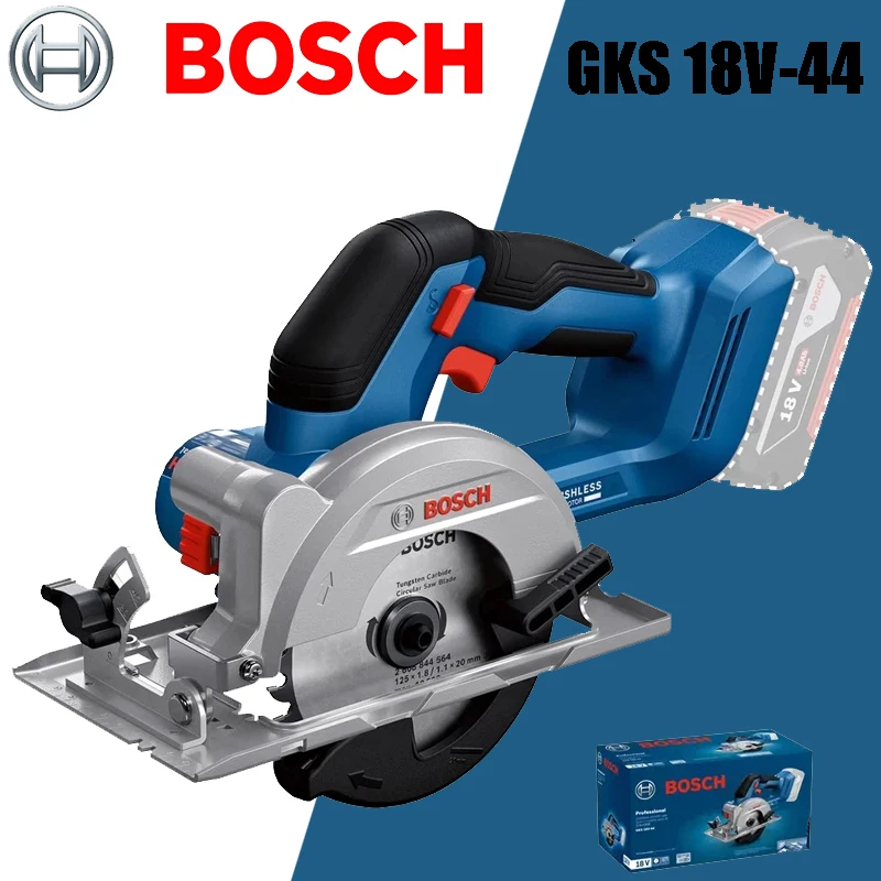 BOSCH-GKS-18V-44-Electric-Circular-Saw-18V-Brushless-125mm-Multi-Angle ...