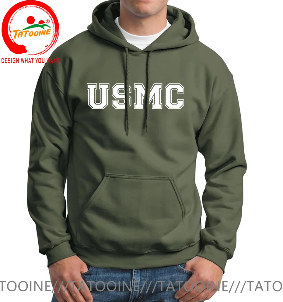 USMC-Hoodies-US-Marines-Semper-Fidelis-Devil-Dog-Military-Force-Recon ...