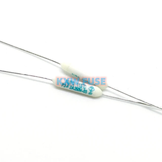 Thermal Fuse P-F Series P2-F 250V 2A 115 Degrees P0-5A-F, 47% OFF