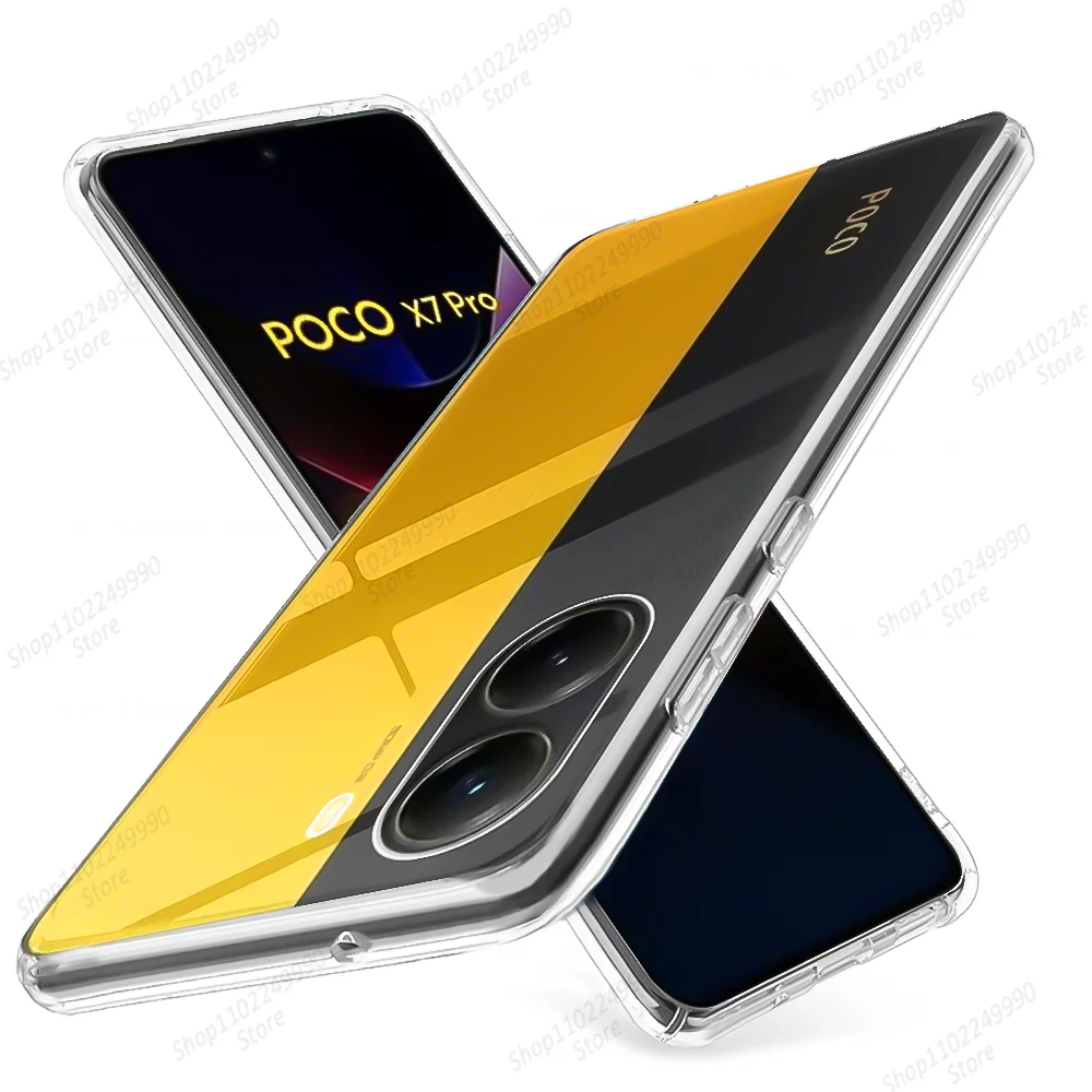 Ultra Thin Transparent Phone Cases Poco X7 Pro X6 X5 X4 GT X3 NFC Funda ...