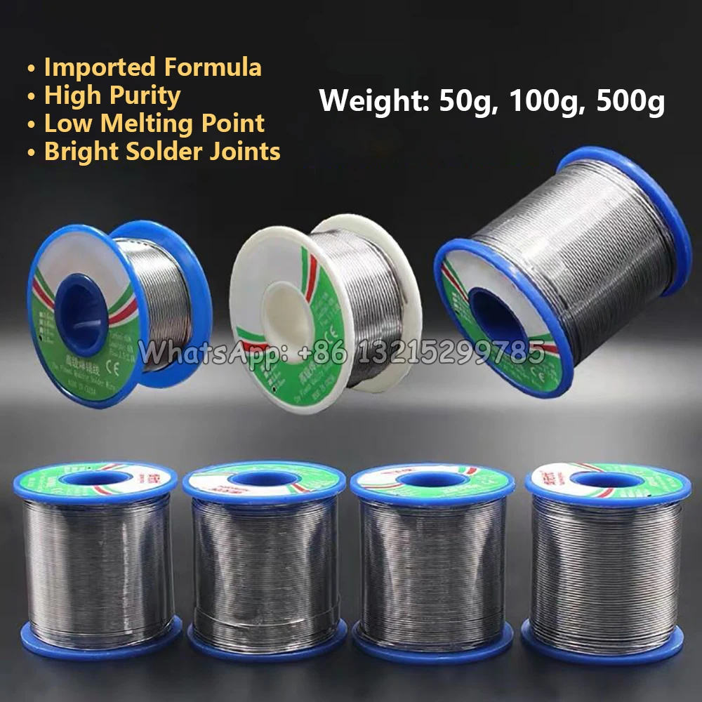 Solder Wire Rosin Core Tin Solder Wire Soldering Welding Flux 0.5/0.6/0 ...