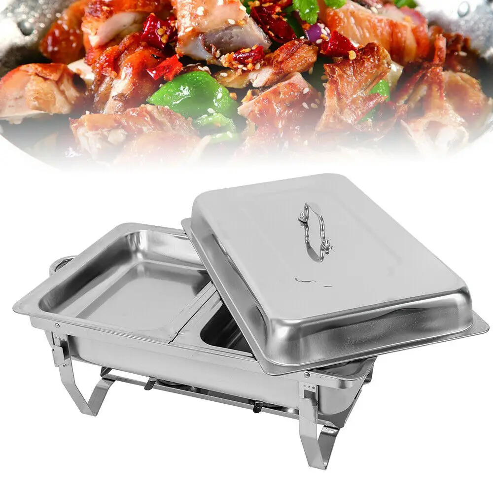 7-5L-2-Pans-Stainless-Steel-Professional-Chafing-Dish-Food-Warmer ...