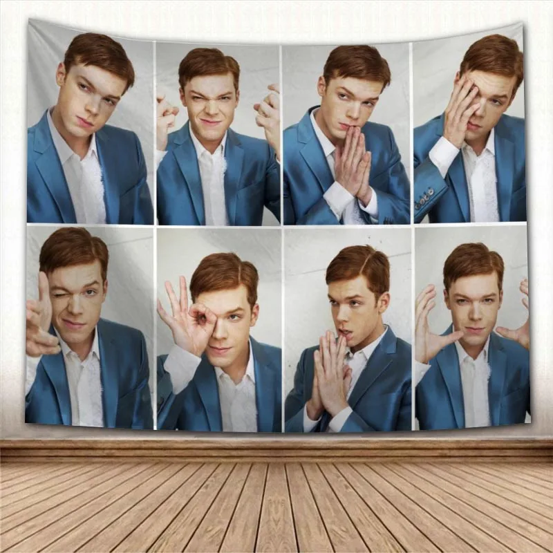 Cameron Monaghan Tapestry Home Decorative Tapestries Beach Towel Yoga ...