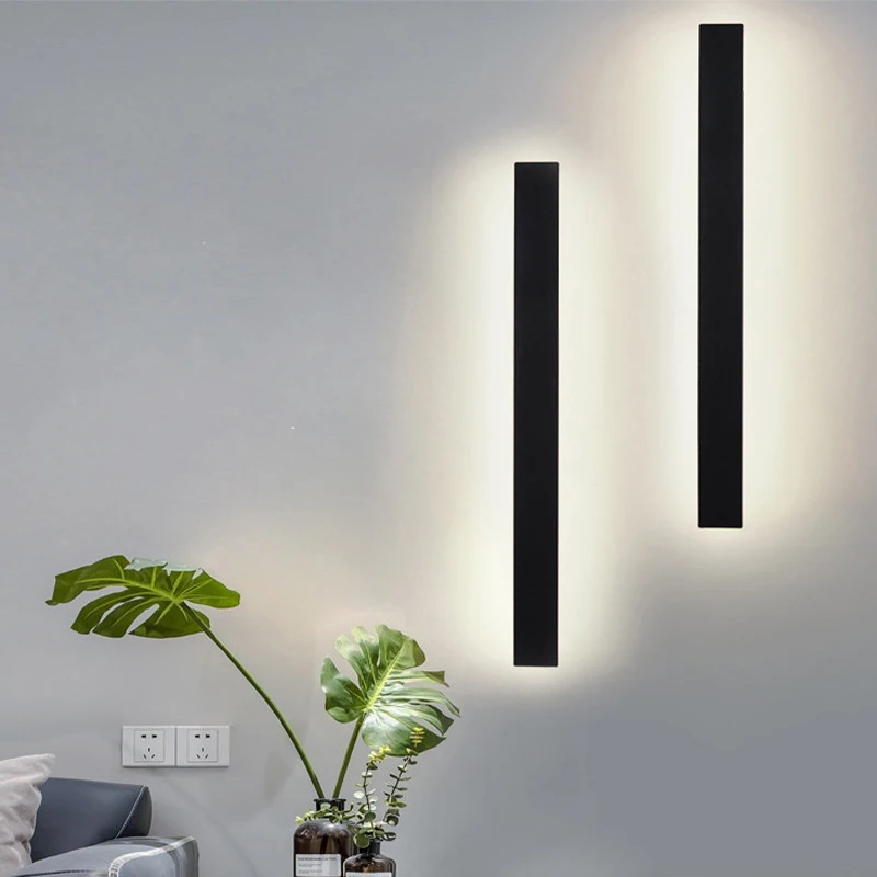 Modern-Led-Line-Wall-Light-40CM-15W-AC220V-Bedside-Living-Room ...