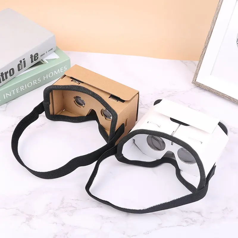 Virtual Reality Glasses Cardboard Glasses 3D VR Glasses Movies for ...
