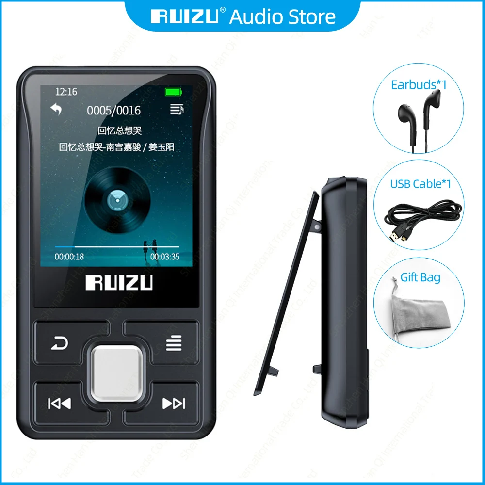 RUIZU-X55-Bluetooth-MP3-Player-Clip-Sport-Music-Player-Mini-Walkman ...