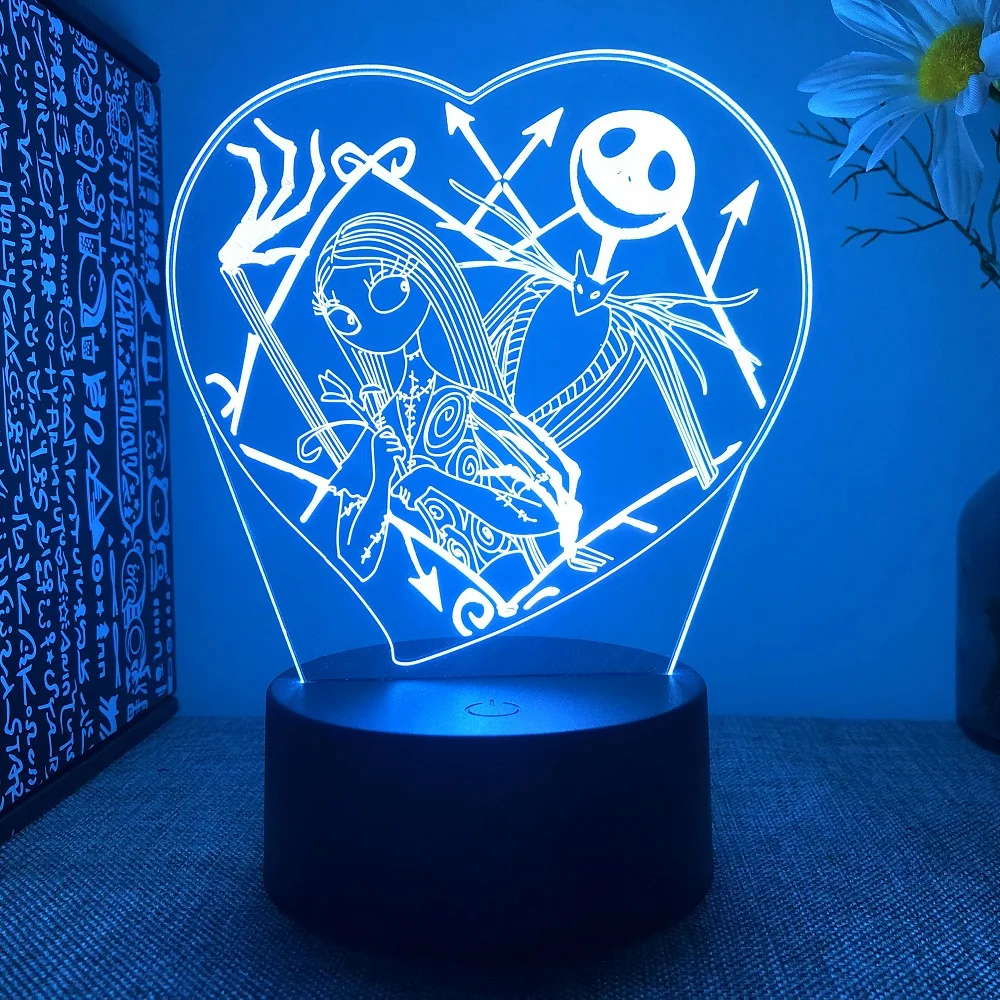 Halloween Fairy Tale World 3D Night Light Wholesale USB Acrylic 16 ...