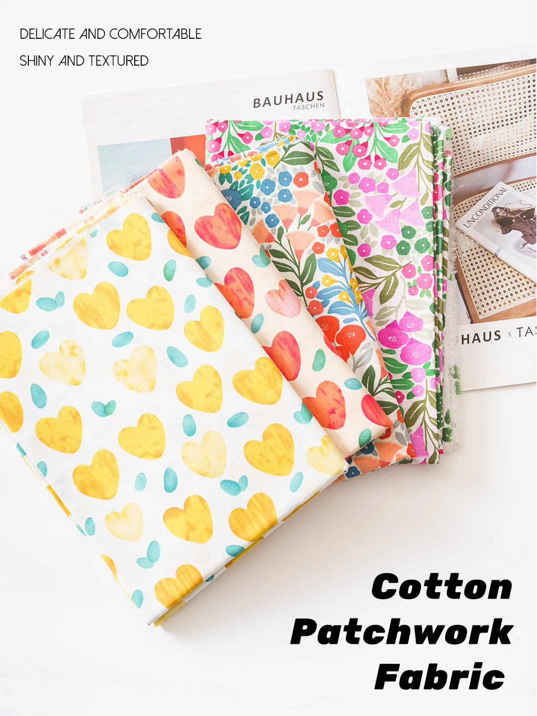 Love-Fabrics-Cute-Summer-Pastoral-Textiles-Cloth-Sewing-For-Doll ...