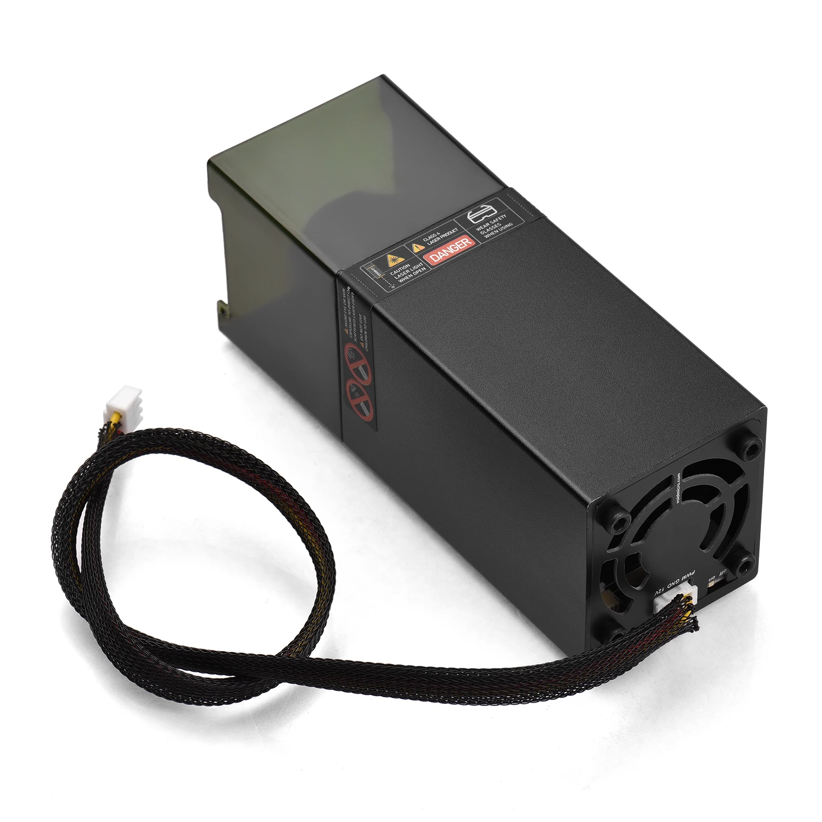 40W/50W/80W 450nm Laser Module Fixed Focal Length Laser Engraving Head ...