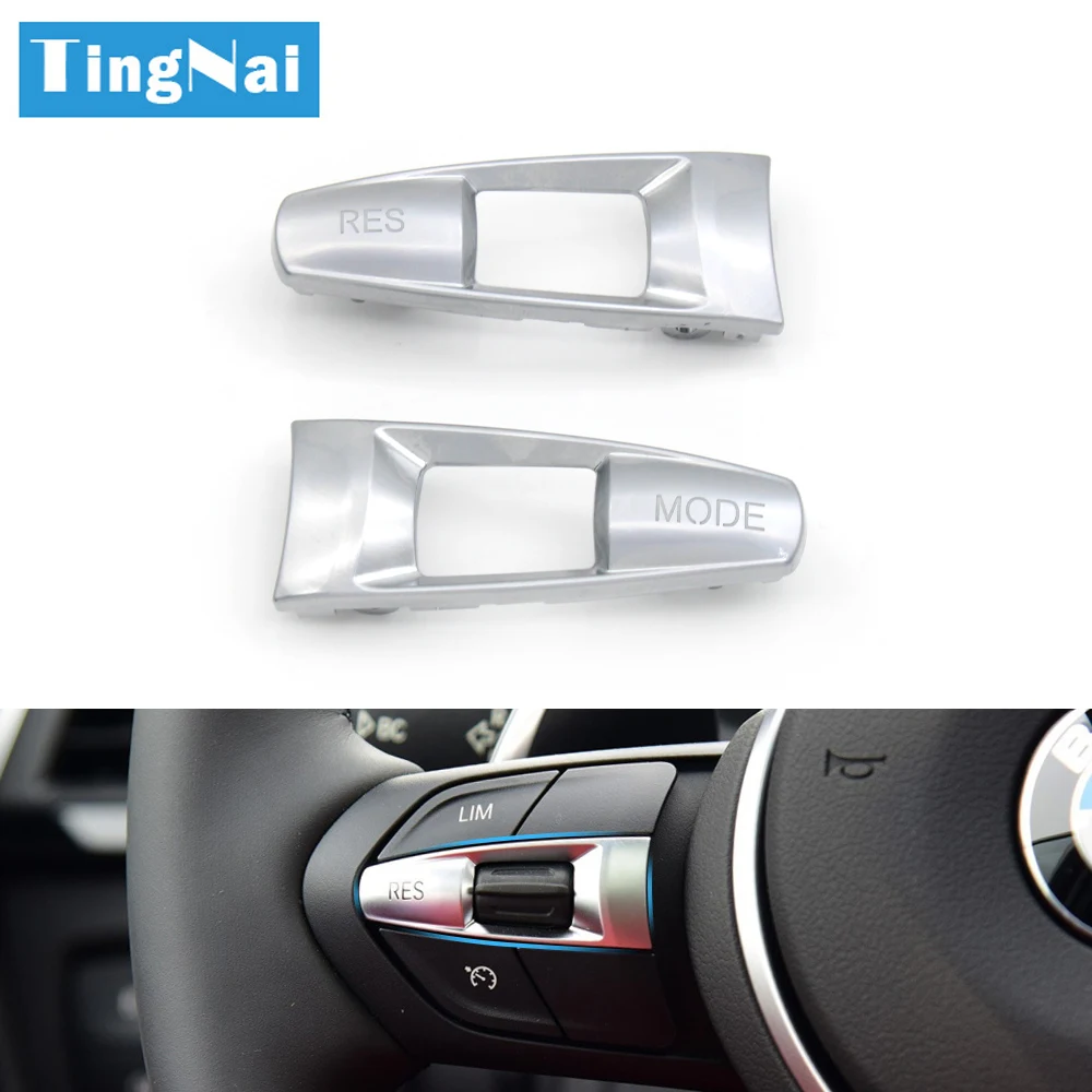 Car-Steering-Wheel-RES-MODE-Button-Cover-For-BMW-F10-F11-F30-F31-F34 ...