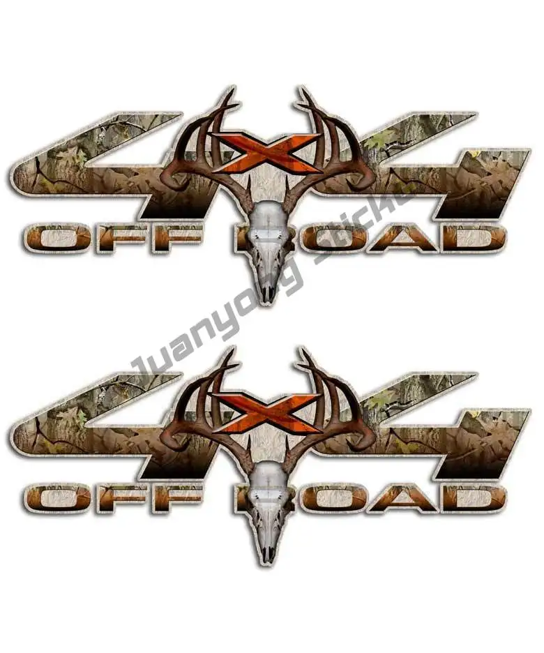 Deer Skull Logo Camo