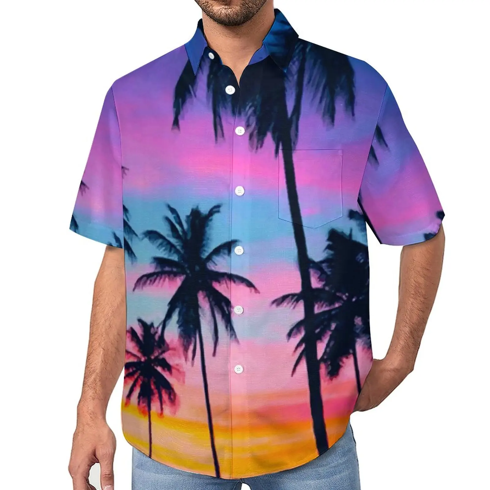 Palm Tree Print Clothing