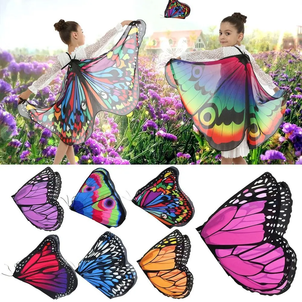 Colorful-Butterfly-Kids-Performance-Wings-Cosplay-Halloween-Carnival ...