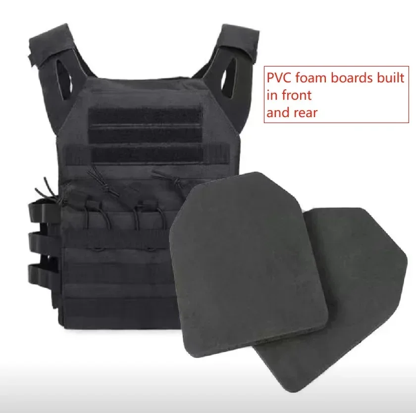 600D-Body-Armor-Molle-Hunting-Tactical-JPC-Vest-Lightweight-Plate-Carrier-Vest-Water-repellent ...