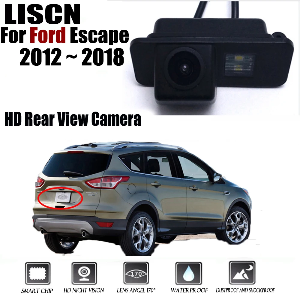 For-Ford-Escape-2012-2018-Rear-View-Backup-Parking-Camera-Rearview ...