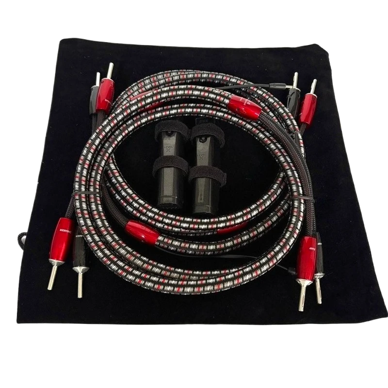 Pair CV8 Full-Range Speaker Cable PSC Copper HiFi Audio Amplifier ...