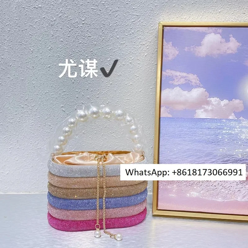 French-shiny-color-matching-rainbow-basket-birdcage-Pearl-wire-satin ...