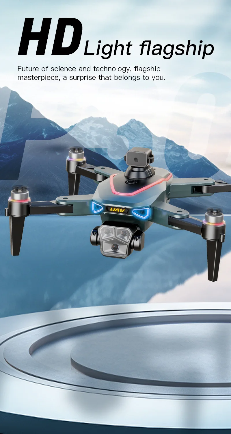 P30 drone with screen remote control GPS automatic return high ...