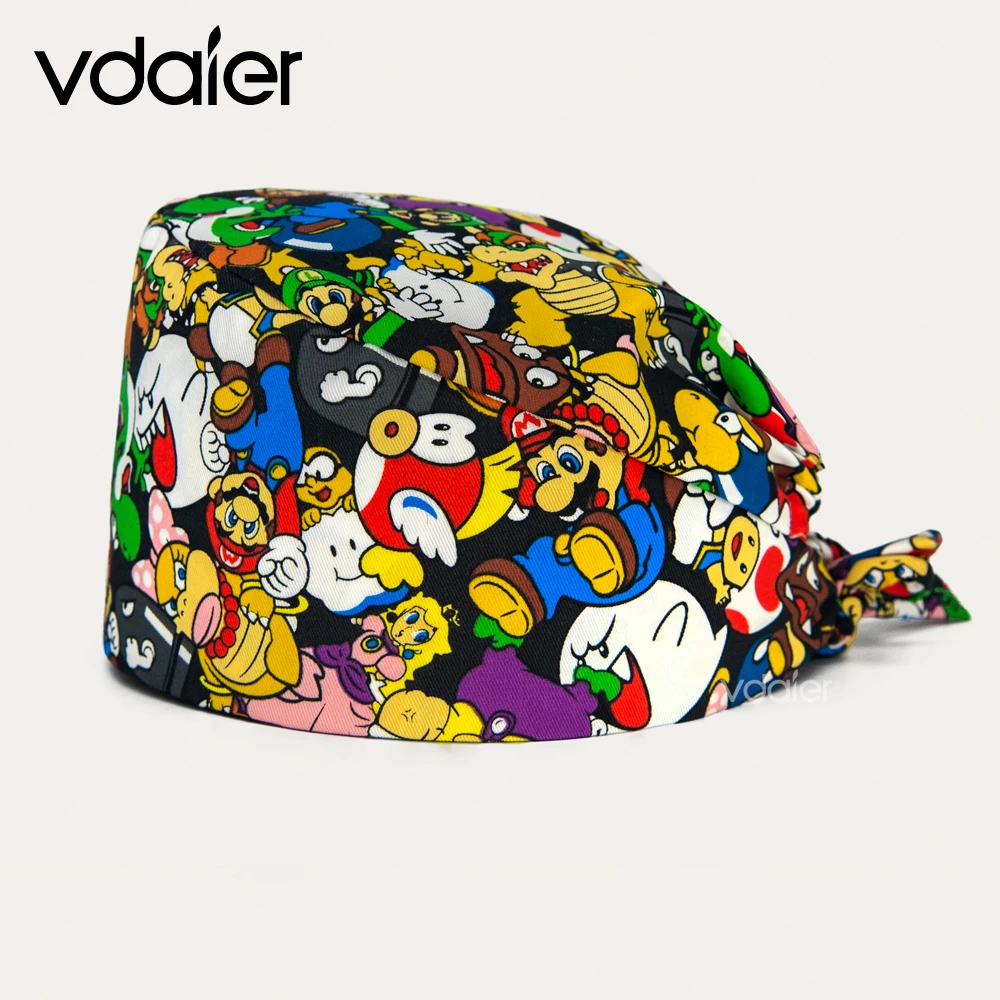 gorros-quir-fano-Cartoon-printing-Surgical-cap-Pet-shop-health-service ...
