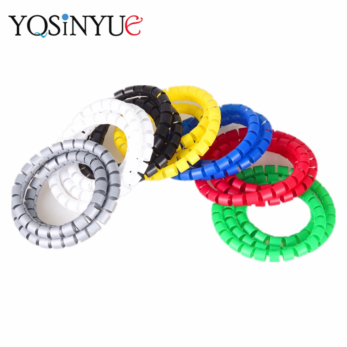 1 Meter 8/10/15/20/25mm Line Organizer Pipe Protection Spiral Wrap ...