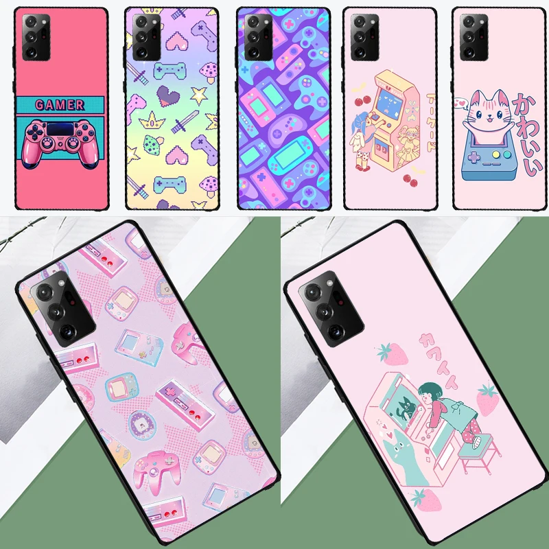 Game-Over-pastel-Phone-Case-For-Samsung-Galaxy-S10-S8-S9-S22-S23-Plus ...