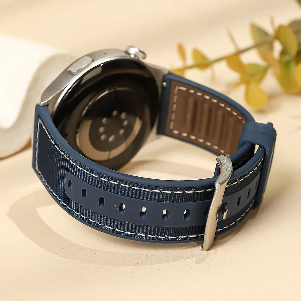 Woven-Strap-for-Huawei-Watch-Buds-GT3-46mm-Original-Strap-Silicone ...