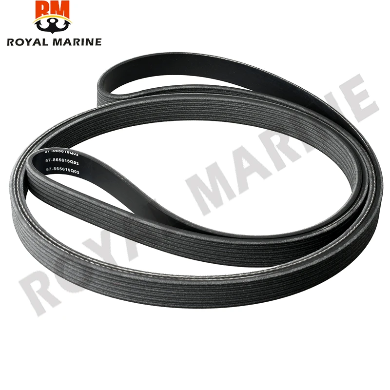 57-865615q03 Timing Belt For Mercruiser V6 V8 Serpentine Belt Alpha ...