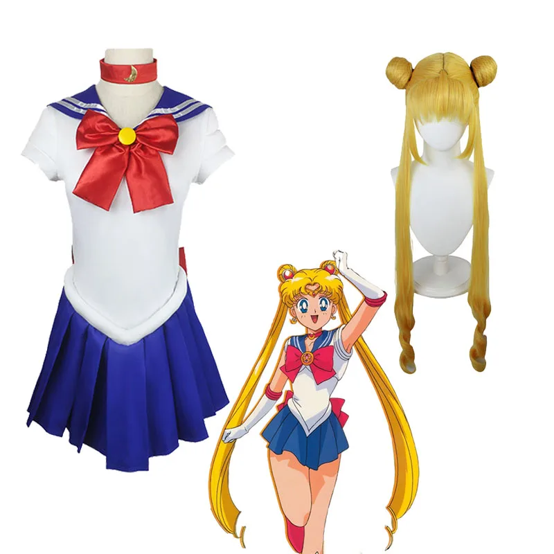 Tsukino usagi cosplay traje princesa serenidade marinheiro terno anime ...