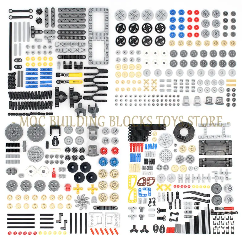 Car Motorcycle Building Blocks Bricks | Technical Building Blocks ...