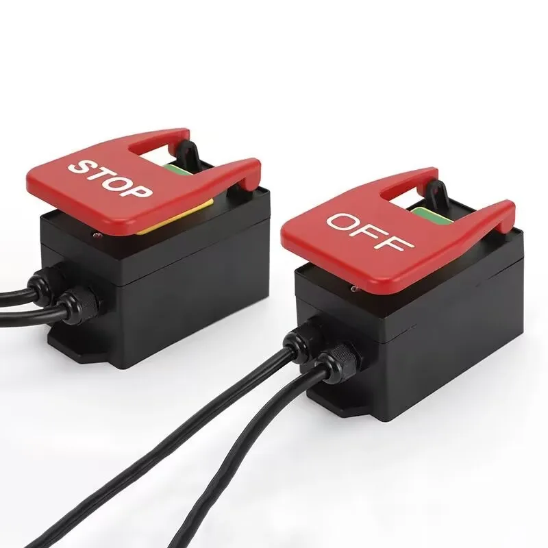 KJD17B Electromagnetic Switch 110V/120V Single Phase Start Stop Button ...