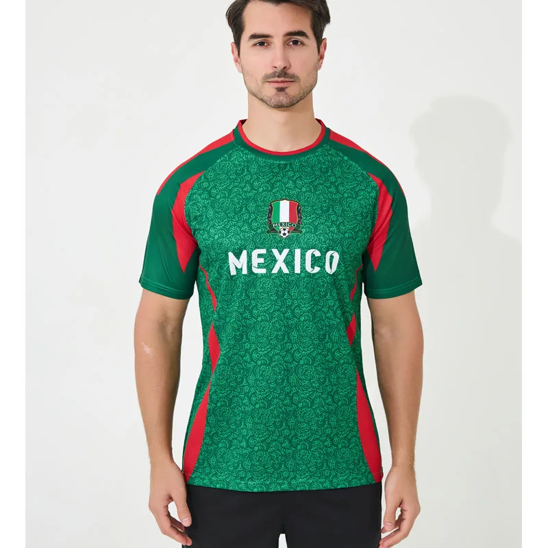 Hot-Sell-America-Mexico-Soccer-Jersey-Quick-Dry-Mexico-Football-Shirt ...