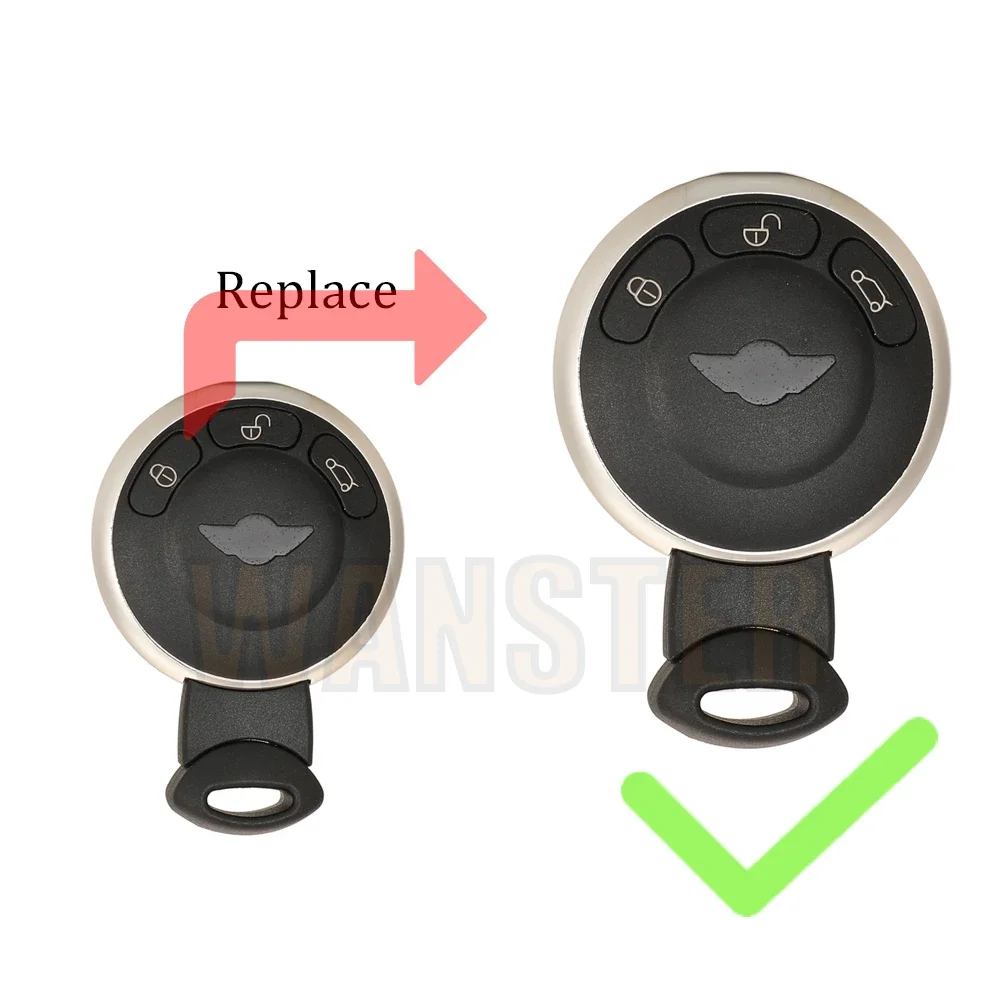 Replace-Car-Key-Housing-Remote-Fob-Case-Shell-for-Mini-CLUBMAN-R55 ...