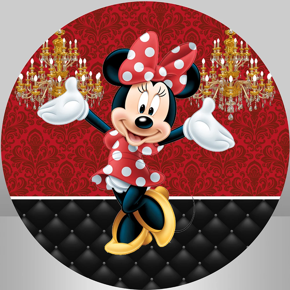 Cara De Minnie Mouse Roja