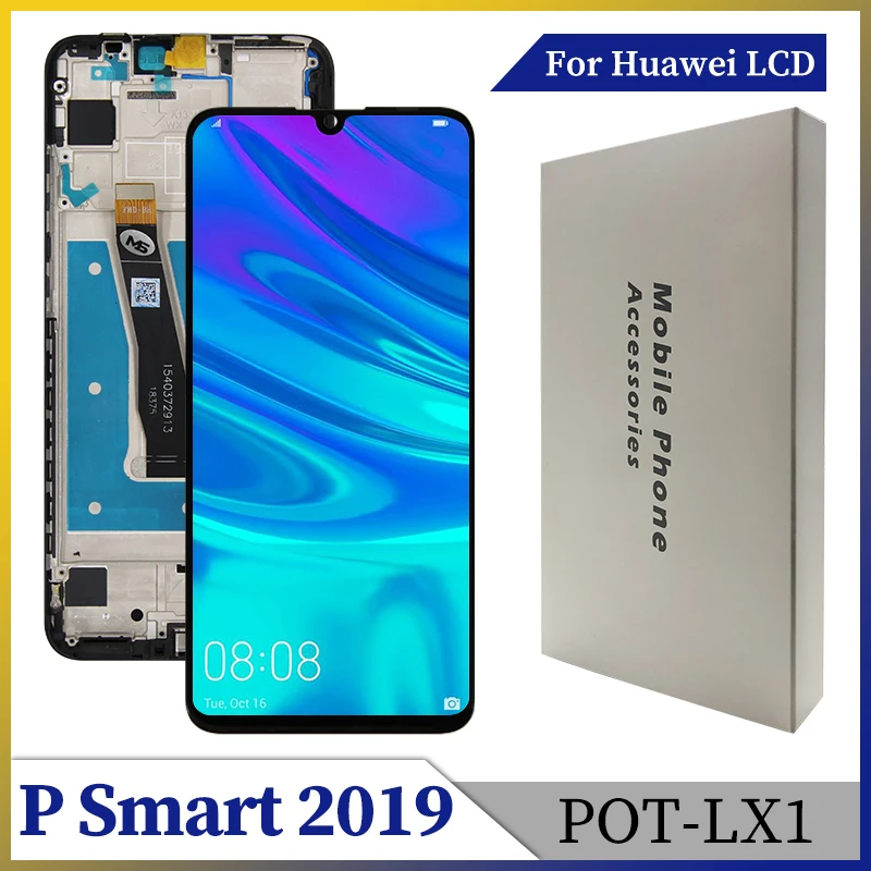 Pantalla-LCD-de-6-21-pulgadas-para-Huawei-P-Smart-2019-montaje-de ...