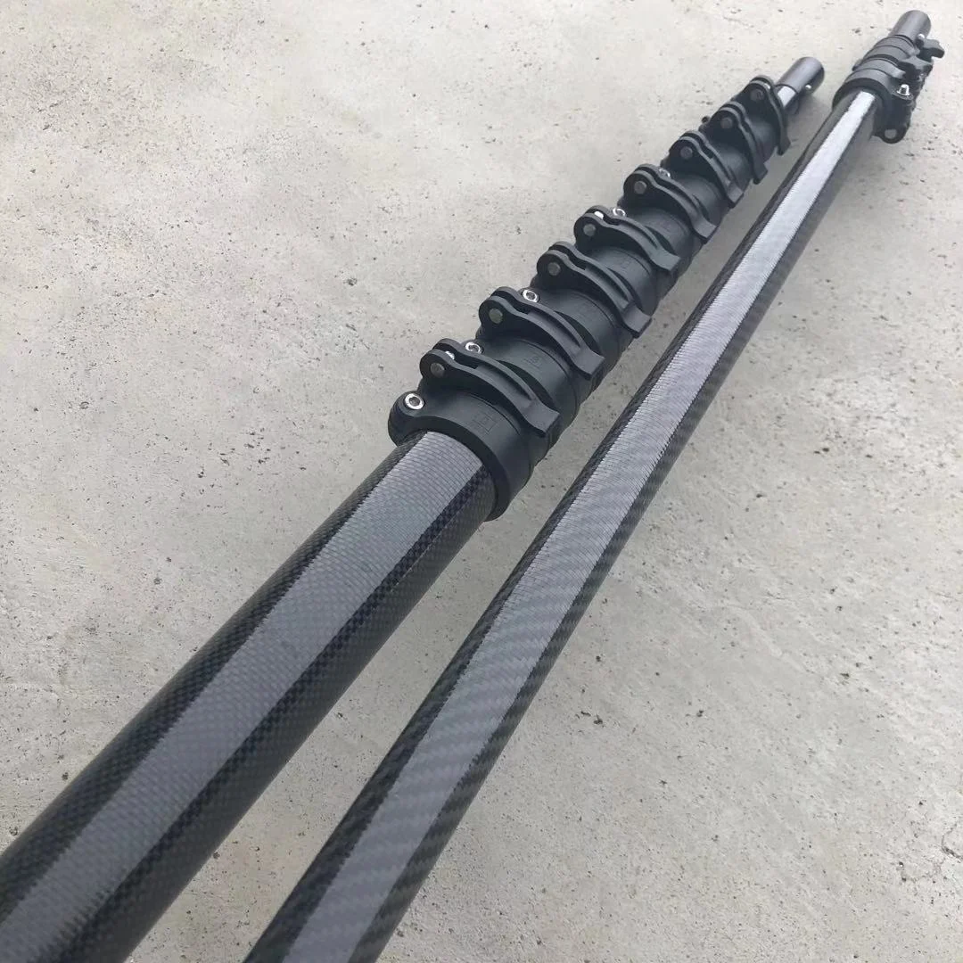 Custom-35ft-40ft-50ft-100-carbon-fiber-glass-fiber-telescopic-water-fed ...