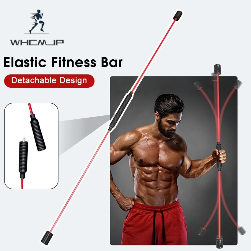 Elastic-Fitness-Bar-FlexiBar-Yoga-Exercise-Stick-Training-Stick-Elastic ...