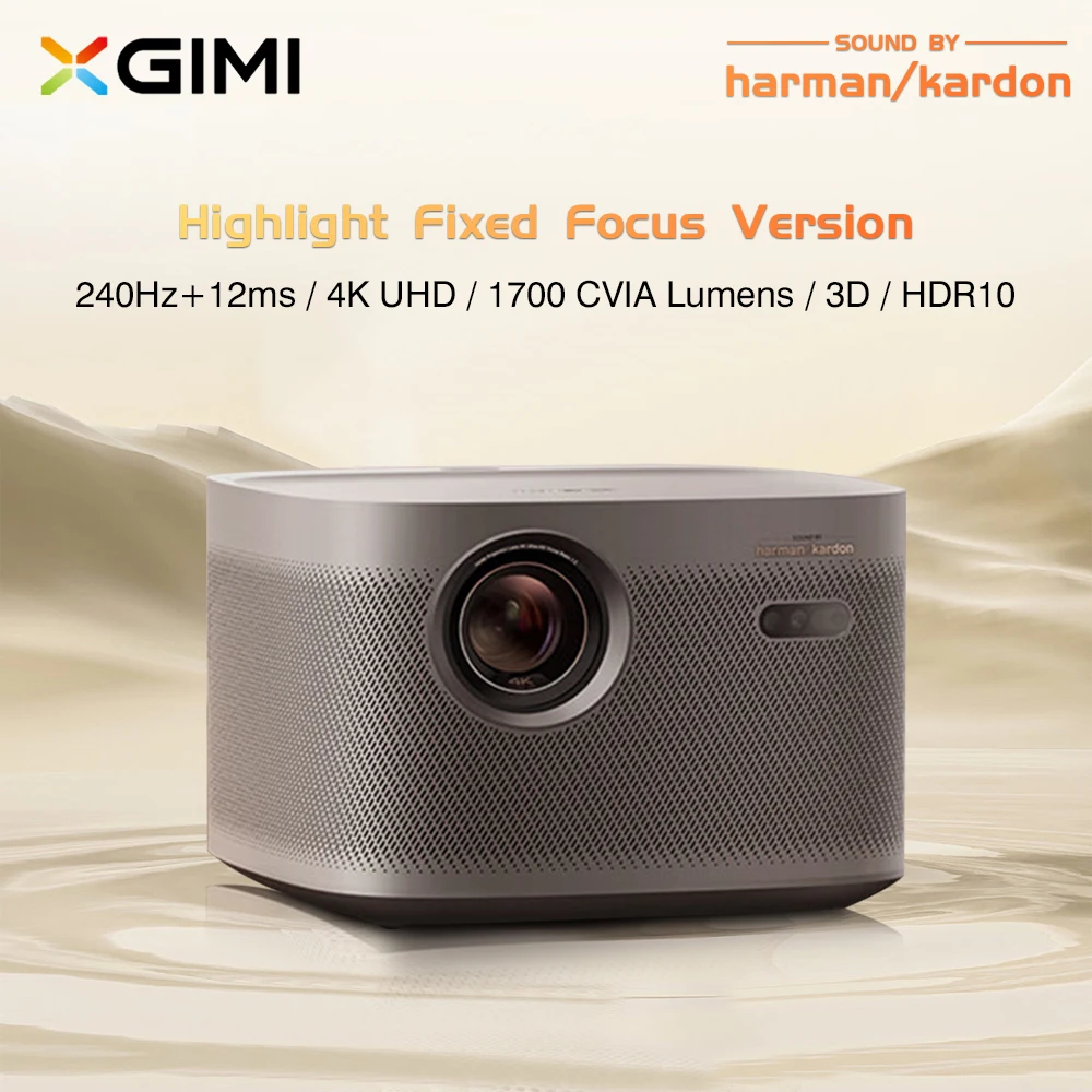 XGIMI-H6-4K-Projector-Highlight-Fixed-Focus-1700CVIA-3D-Wifi-for-Game ...