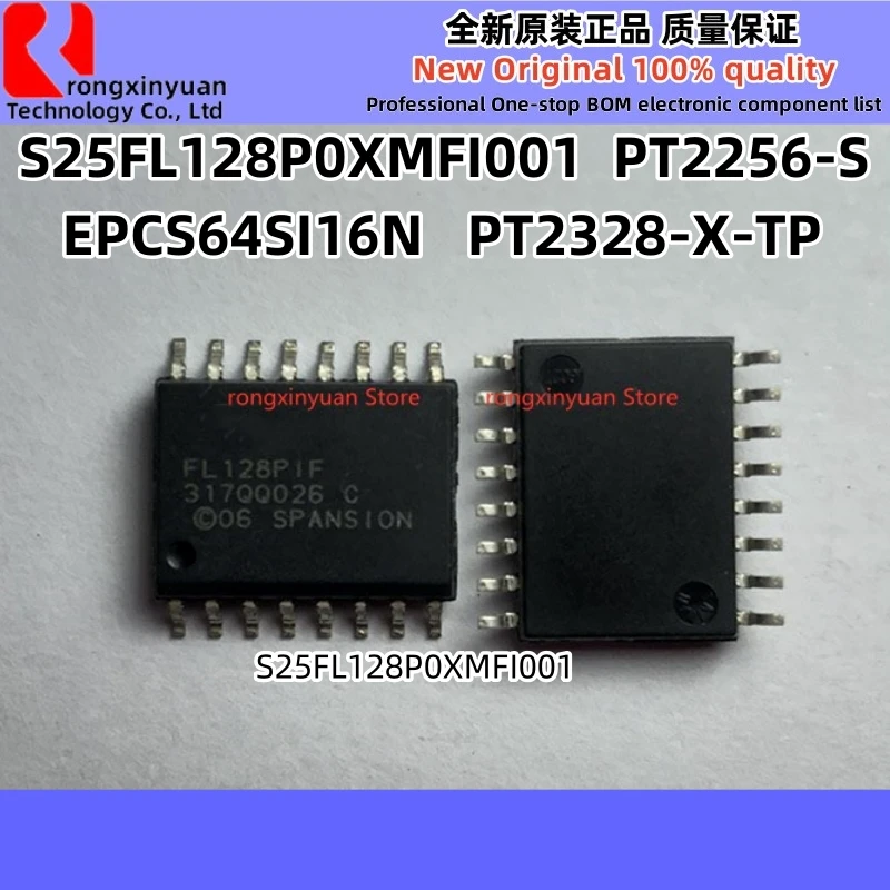 2Pcs-EPCS64SI16N-EPCS64N-FL128PIF-S25FL128P0XMFI001-S25FL128P0XMFI003 ...