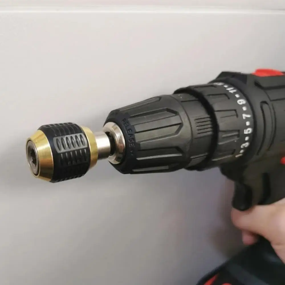 VISSEUSE - DEVISSEUSE,50mm--Perceuse à vis 50mm 1-4 "mandrin tournevis ...