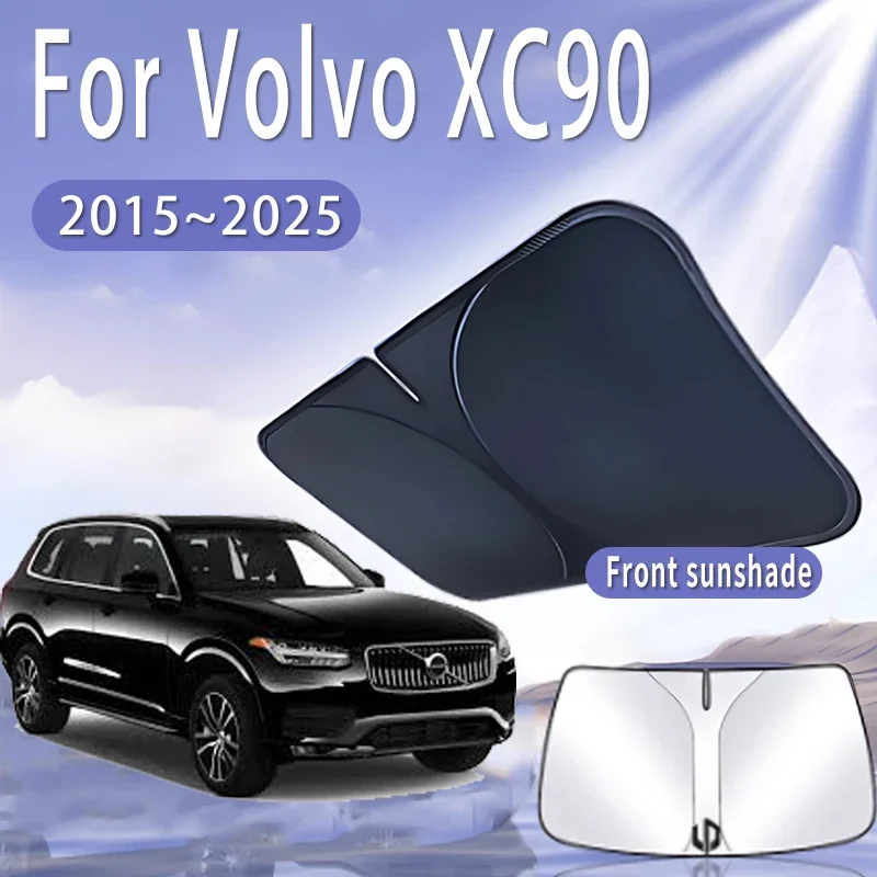 Foldable Car Sun Visor For Volvo XC90 2015~2025 2018 Front Windshield ...