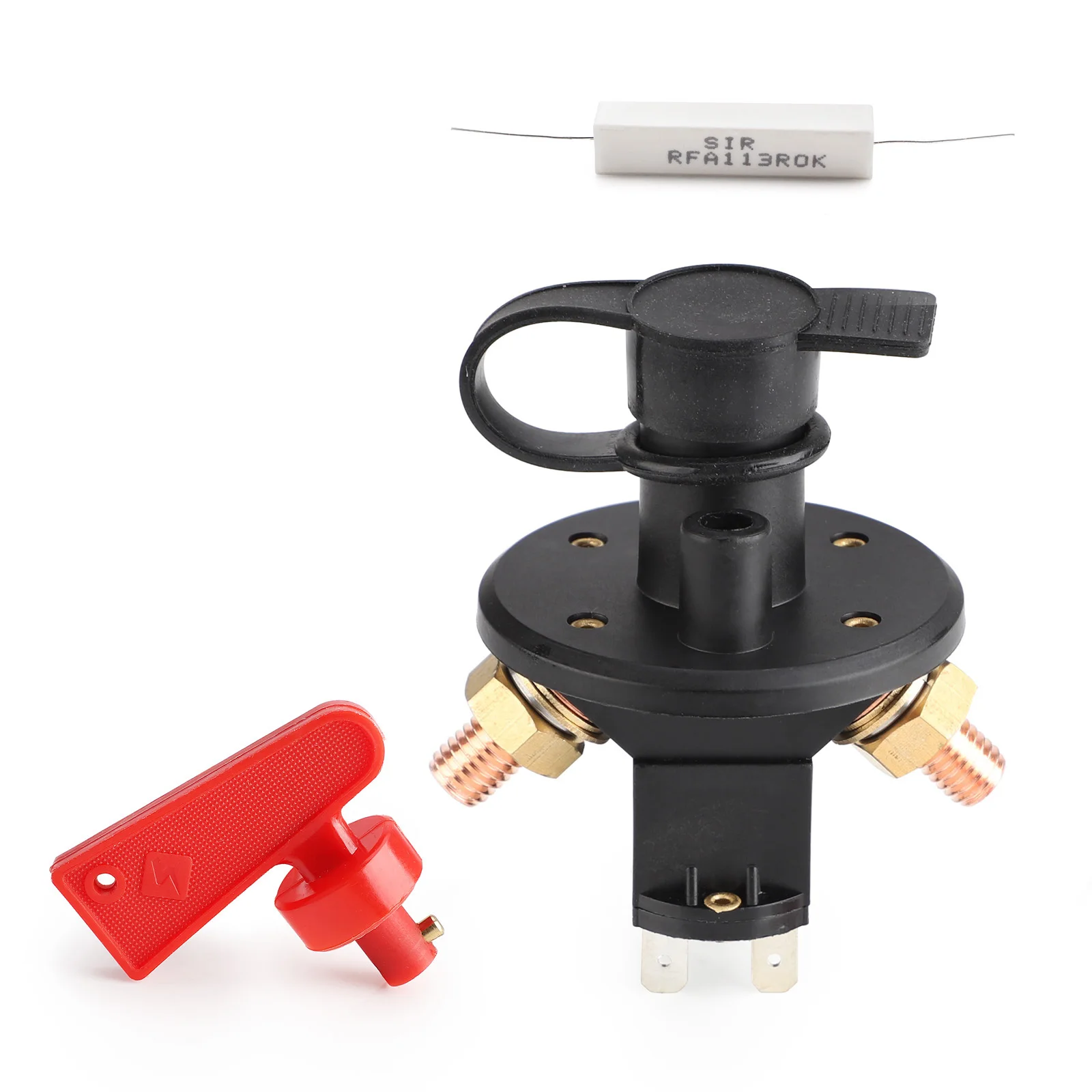 Universal-12-24V-4-Terminals-Battery-Isolator-Master-Power-Isolator-Cut ...